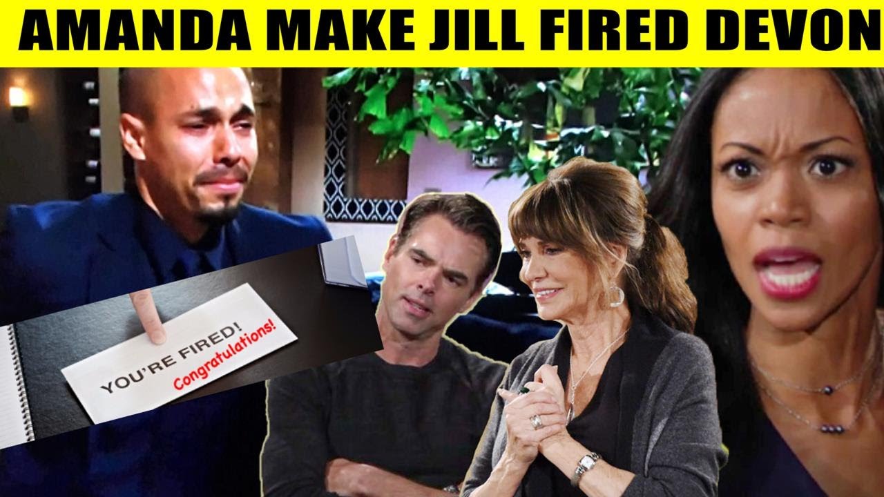 The Young And The Restless: Amanda supports Billy and Jill – Devon is fired from Chancellor ...