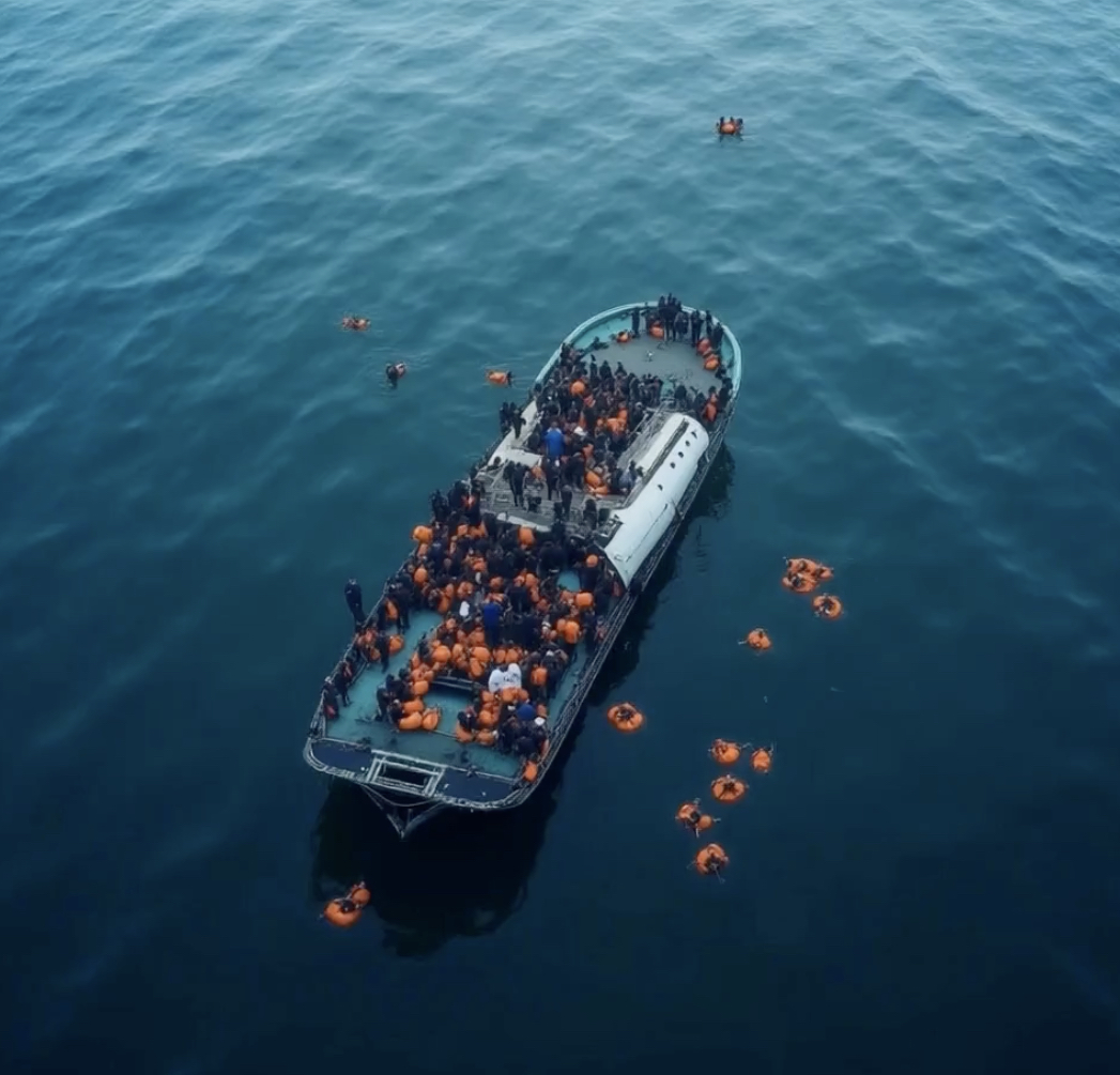 Tragedy in the middle of the ocean! The boat sank, and no one knew how ...