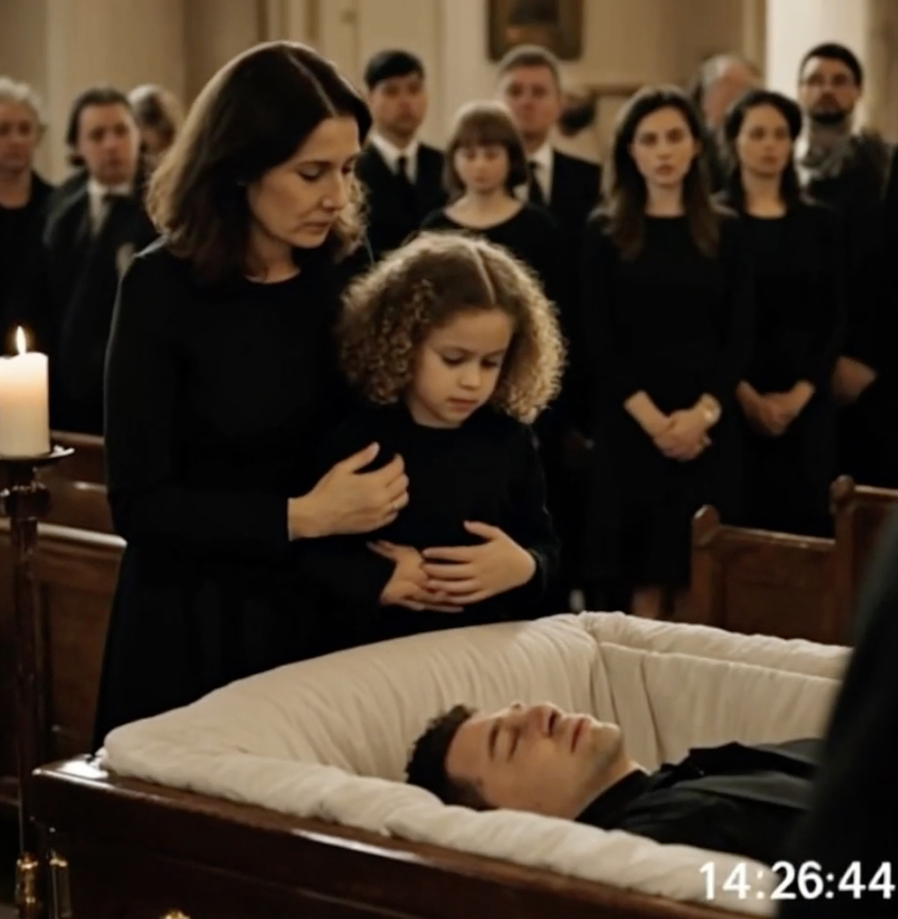 AT HER DAD’S FUNERAL, A LITTLE GIRL SAID HE WAS JUST SLEEPING—WHAT ...