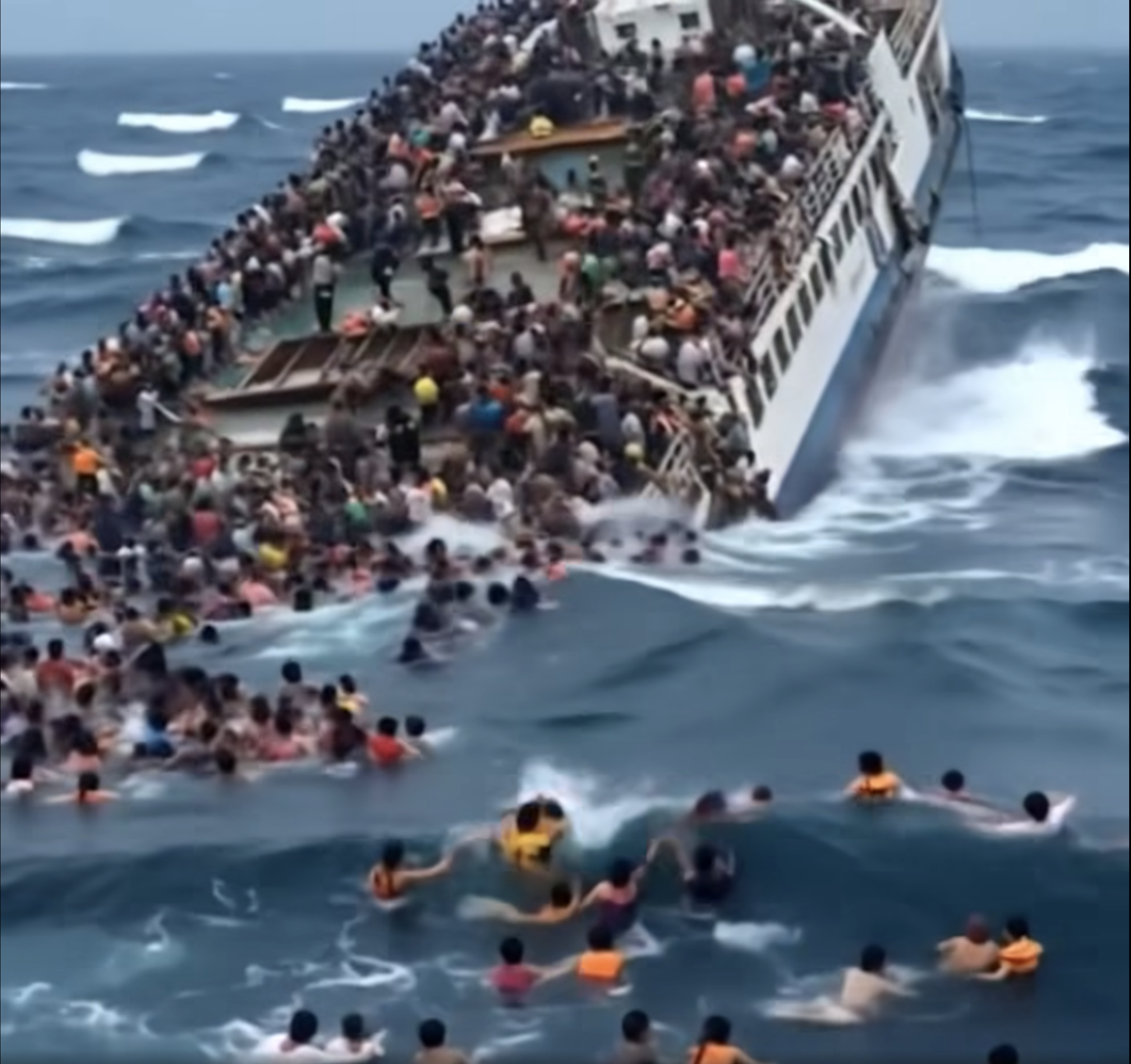 Tragedy in the middle of the ocean! The boat sank, and no one knew how ...